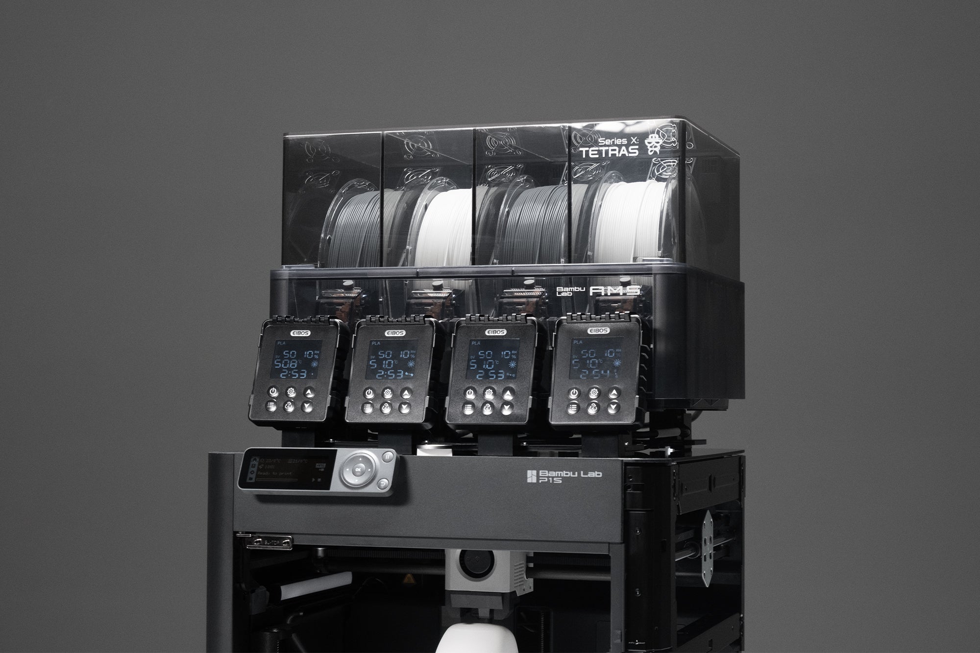 3 Ways to Incorporate Filament Dryer into Bambu AMS – EIBOS 3D